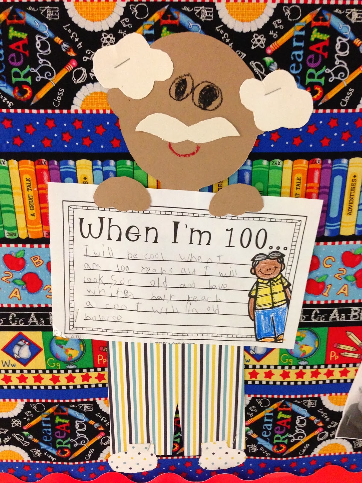 Bishop's Blackboard: An Elementary Education Blog: When I'm 100...