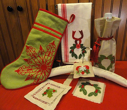 Needles 'n' Knowledge: Fabric Gifts Using Cut Shapes: Group 1