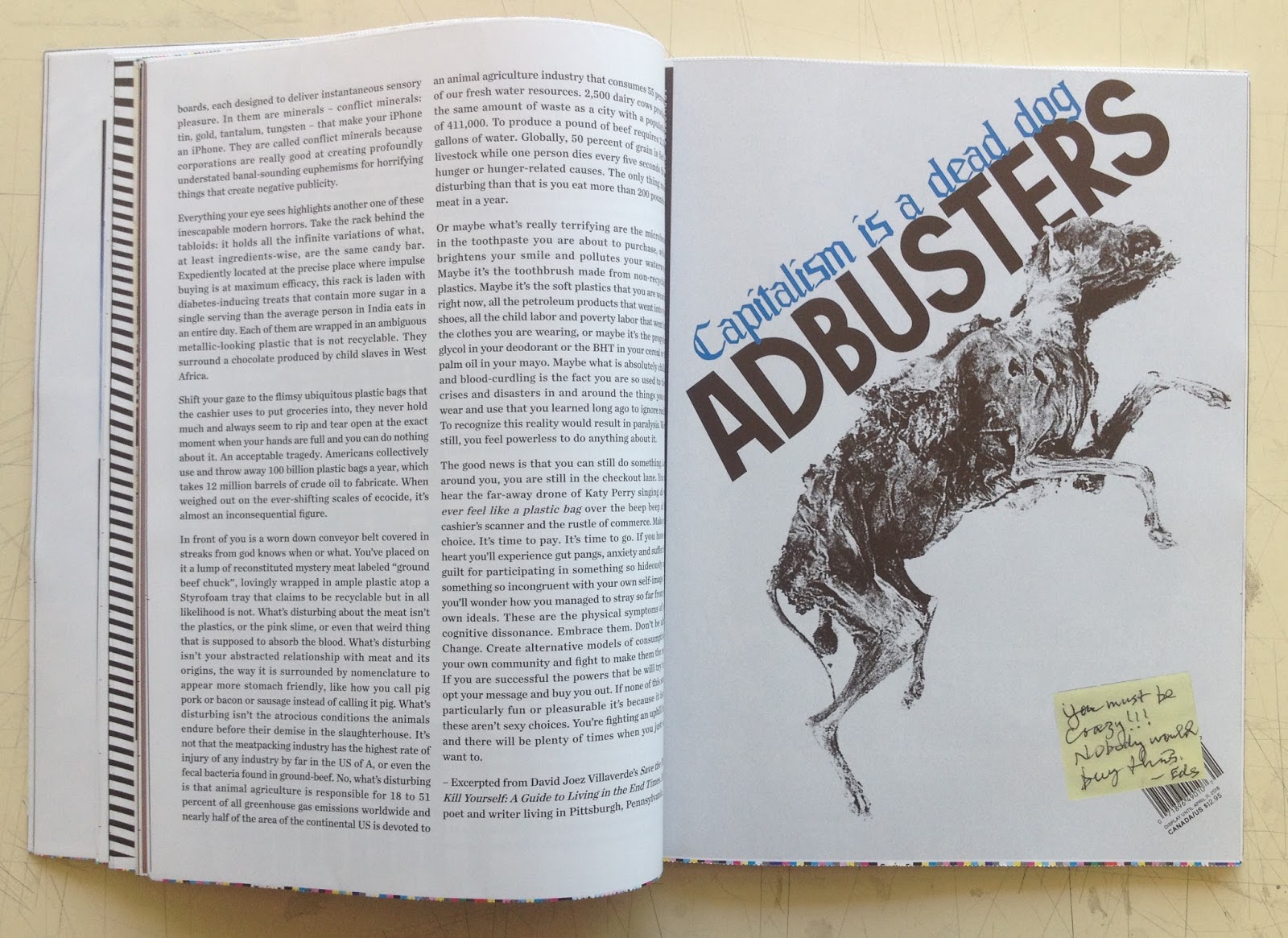 Context of Practice: ADBUSTERS MAGAZINE