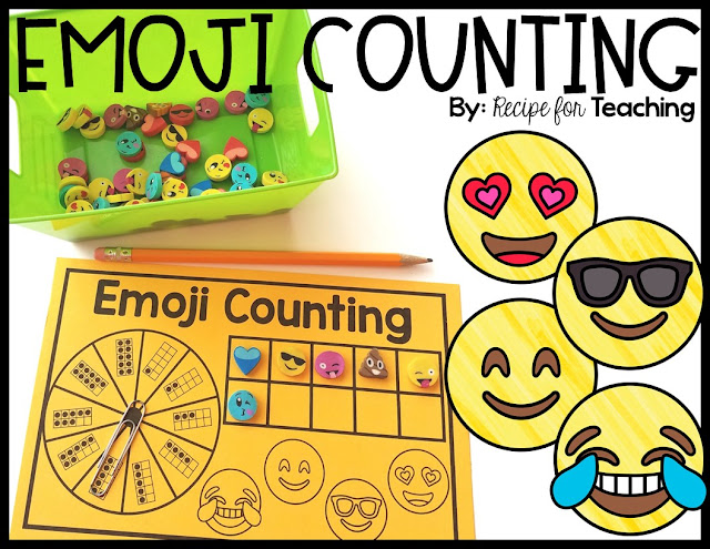 Emoji Counting - Recipe for Teaching