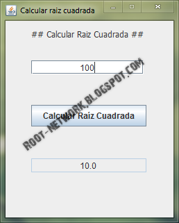 Calcular la raiz cuadrada - Java en Netbeans (Básico) | # Root-Net ...