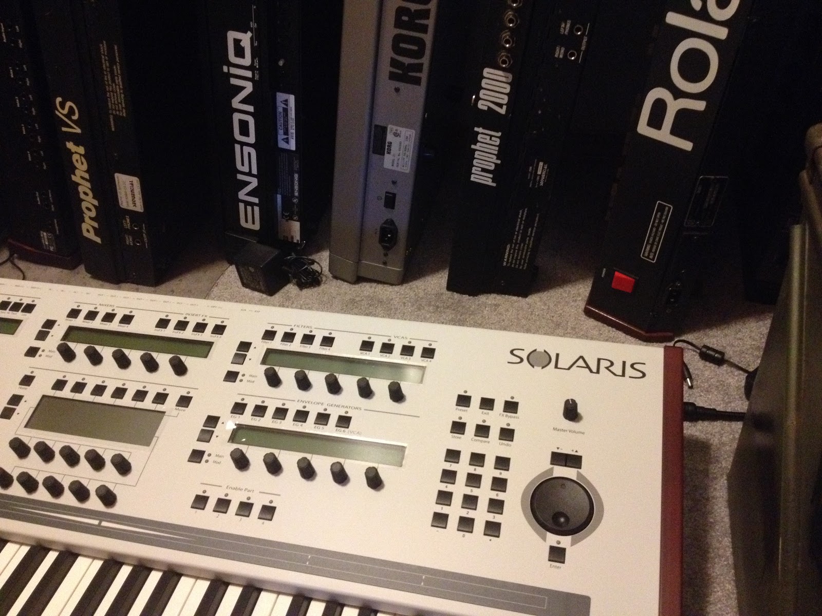 MATRIXSYNTH: Synth Legend Spotting - John Bowen on Bass & The Solaris