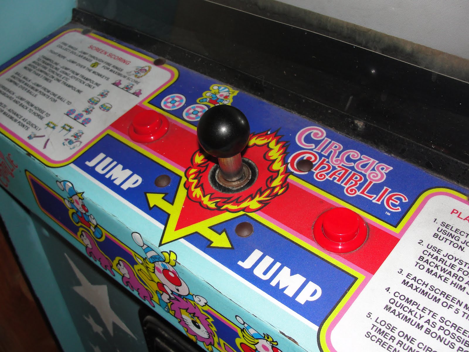 Guscade: Konami / Centuri's Circus Charlie - 1984