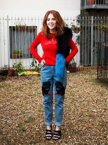 Angela Scanlon - English walls