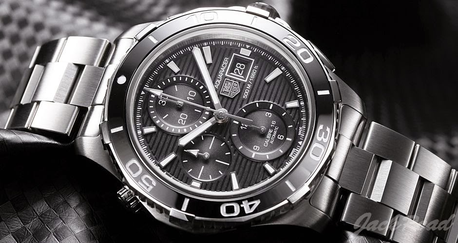 [LNIB, SOLD] TAG HEUER AQUARACER 500M AUTOMATIC CHRONOGRAPH CALIBRE 16 ...