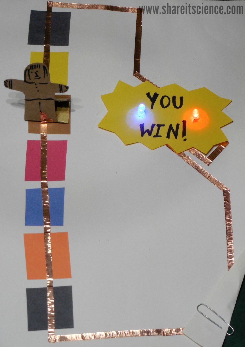 Share It Science Diy Paper Circuit Board Games