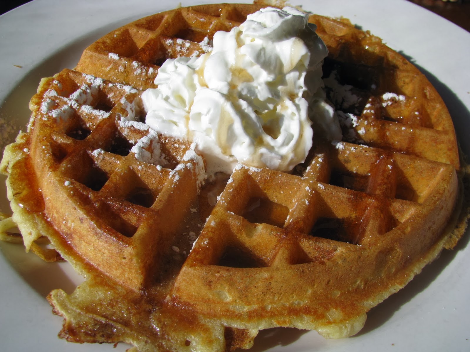 Corrie Food: Chai Waffle @ Open City (Washington, D.C.)