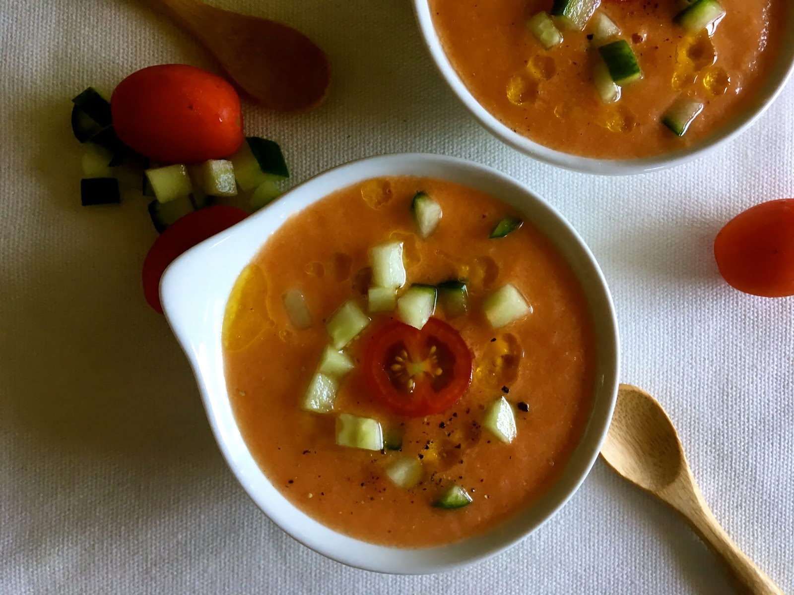 Gaspacho — Tartines et Champagne