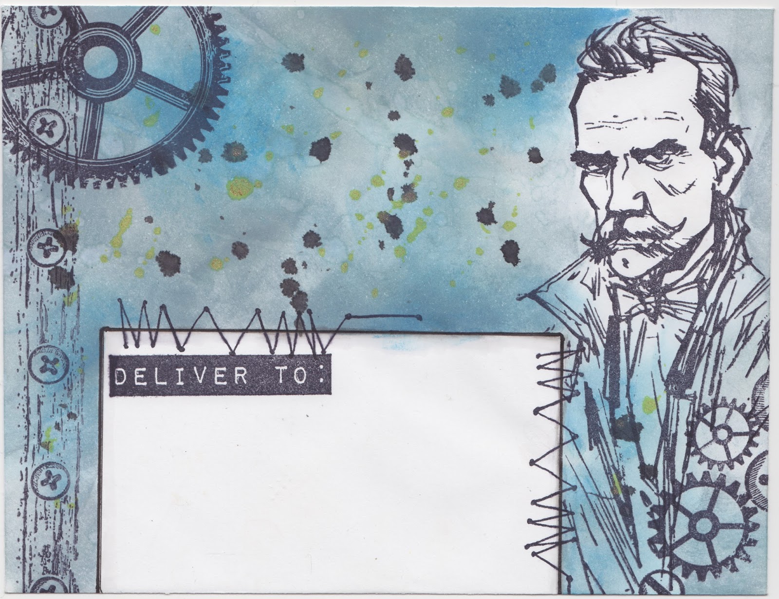 * The Crafty Sugar Addict *: Making Mail Art