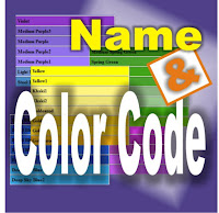 Warna dan Kode Warna ~ Tutorial Blogger