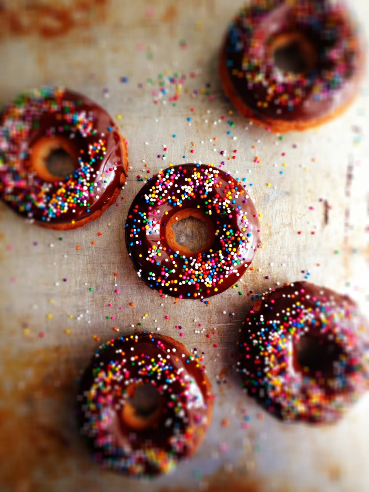 sweetsugarbean: Befitting: Baked Doughnuts, Two Ways