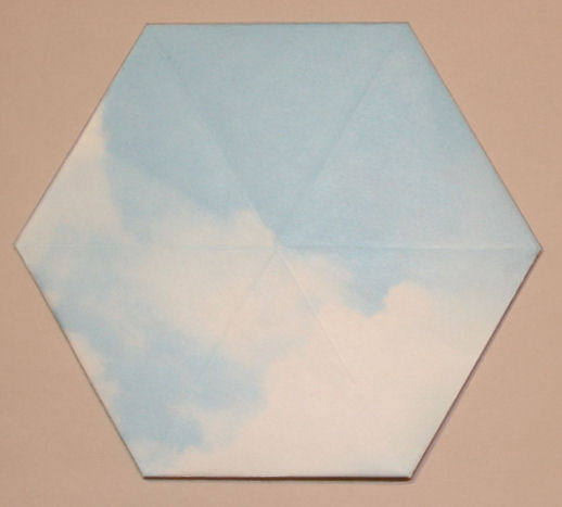 CREATIVE CREASINGS: HEXAGON LETTER FOLD