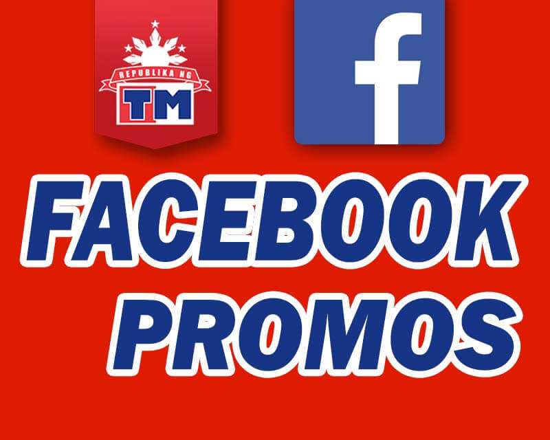 List of TM Facebook Promo - 1 day, 7 days up to 30 days