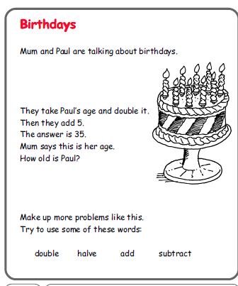 Mead Primary: Year 2 Maths Challenge