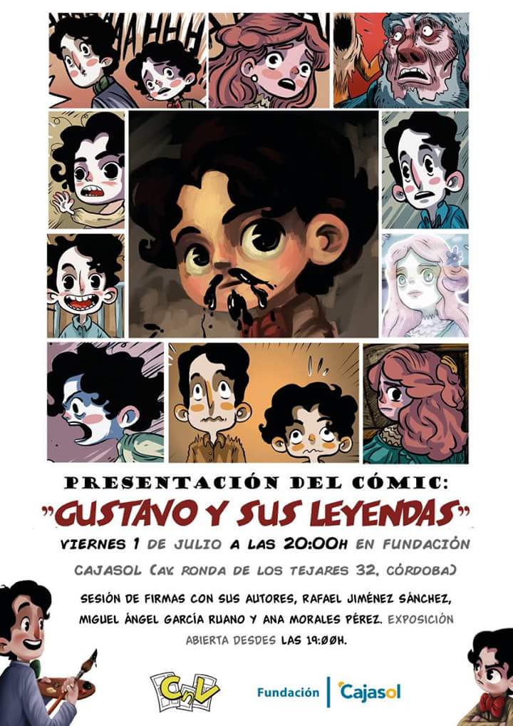 Crash Comics: Presentación del Cómic: Gustavo y sus leyendas