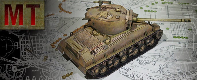 М4А3Е8 Sherman Tank Papercraft | Papercraft Paradise | PaperCrafts ...