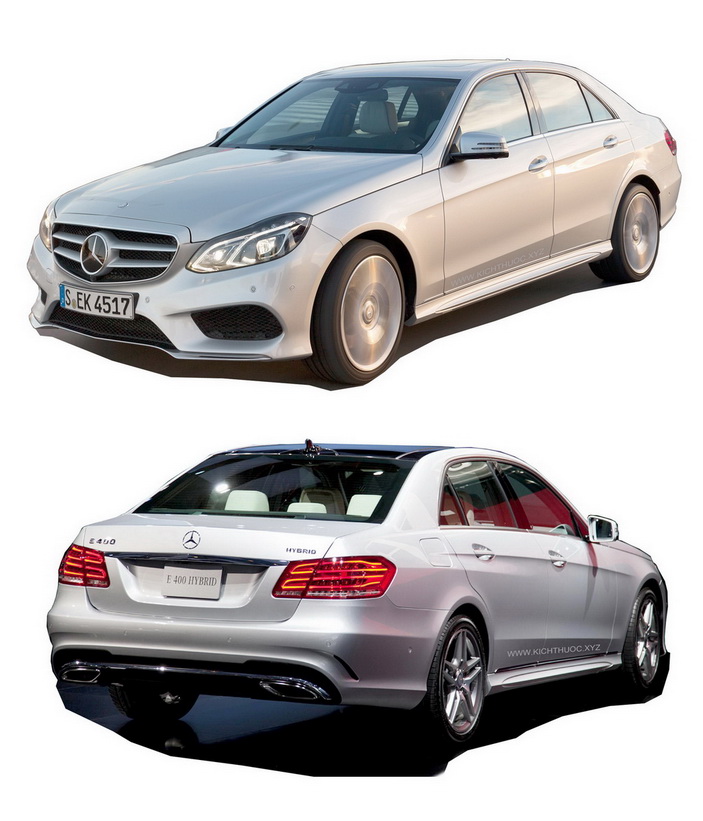 KÍCH THƯỚC XE MERCEDES-BENZ CÁC LOẠI - Quy cách kích thước