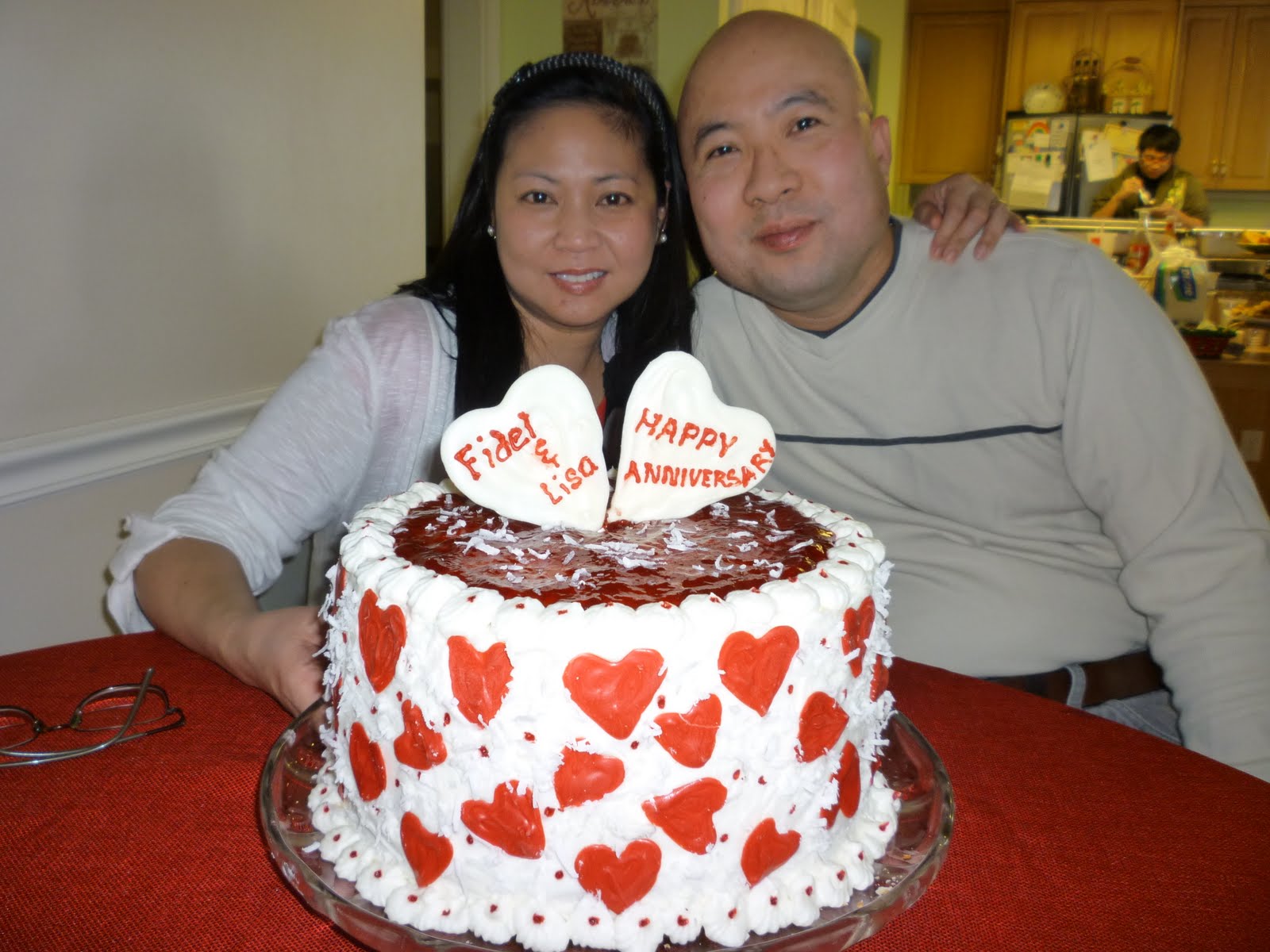 PinoyAmericanFavoriteRecipes: #279_A Cake with a Heart in Every Slice