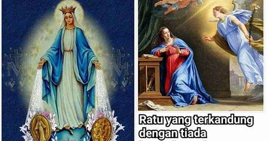 RENUNGAN ROHANI KATOLIK: MARIA DIKANDUNG TANPA NODA