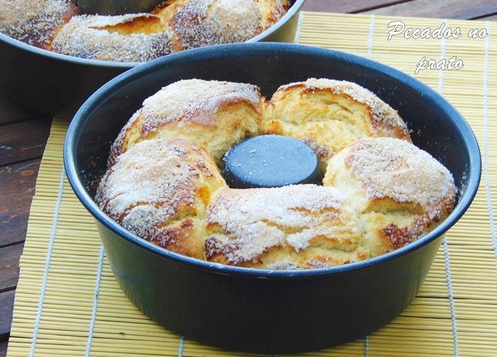 Rosca doce de forma - Receitas de pecados no prato