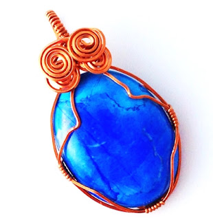 How to Make a Basic Wire Wrapped Cabochon / The Beading Gem
