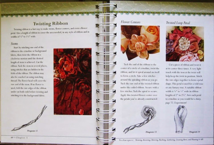 Beyond24Colours: Ribbon embroidery tutorials part 1