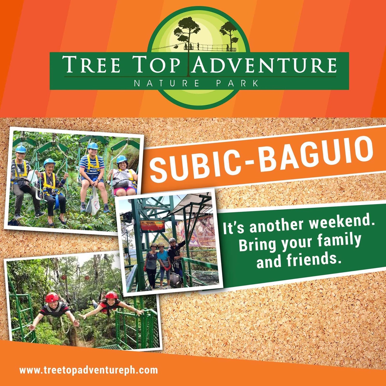 Pilipinas Online : Where to go in Baguio: Tree Top Adventure