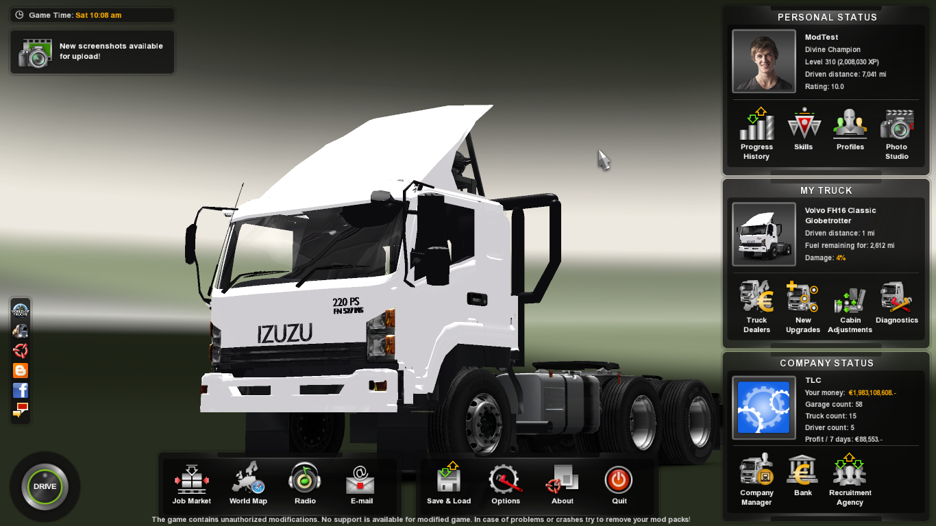 ISUZU Giga HT ETS2 MOD
