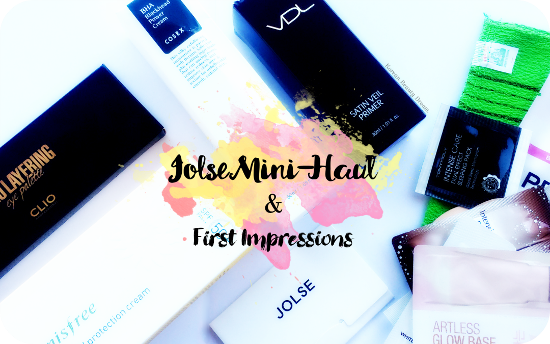 Jolse Haul & First Impressions | Korean Beauty Dream