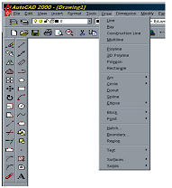 Comenzi de desenare în Autocad
