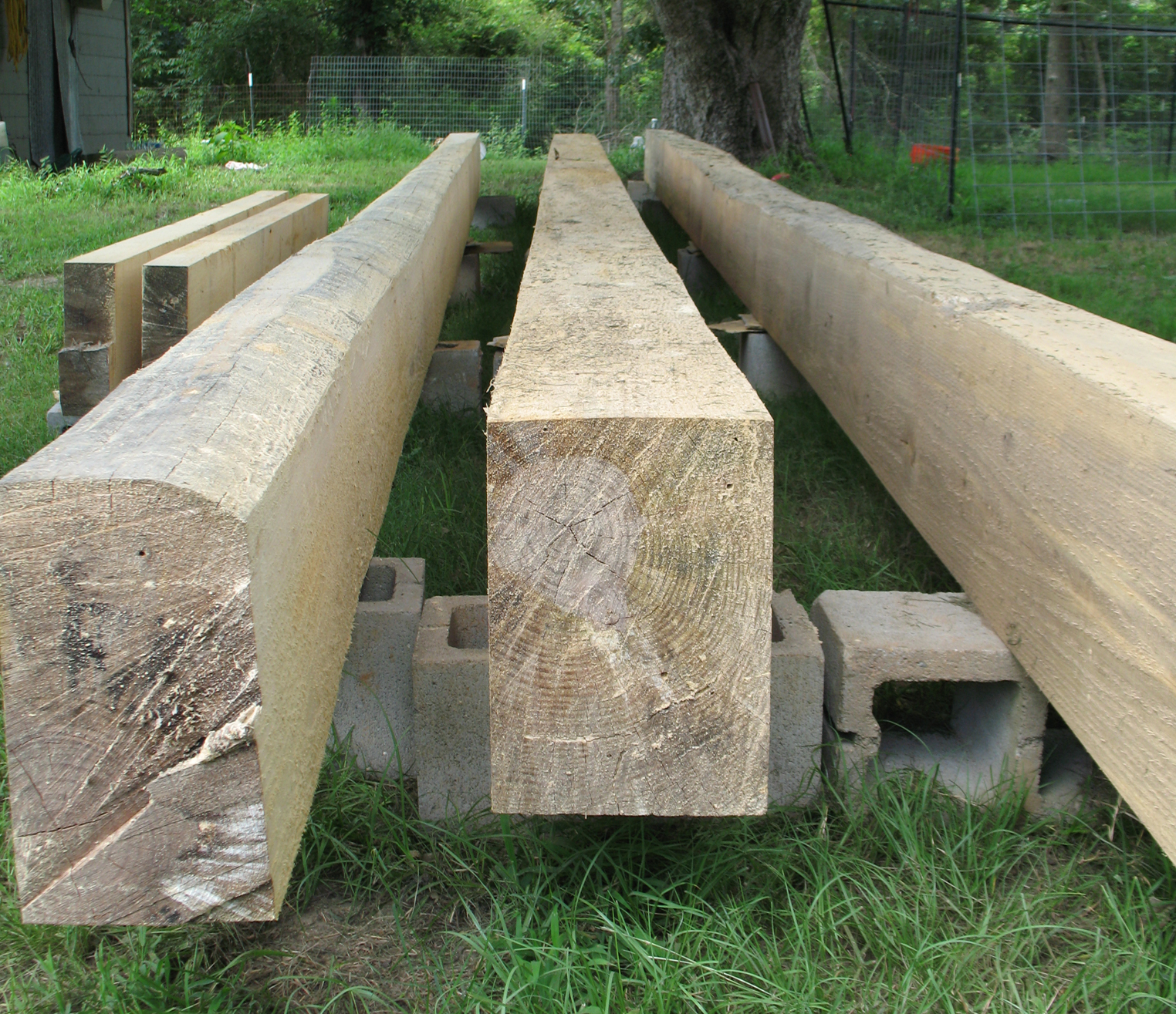 The House That Bare's Built: Foundation Filling and Beams