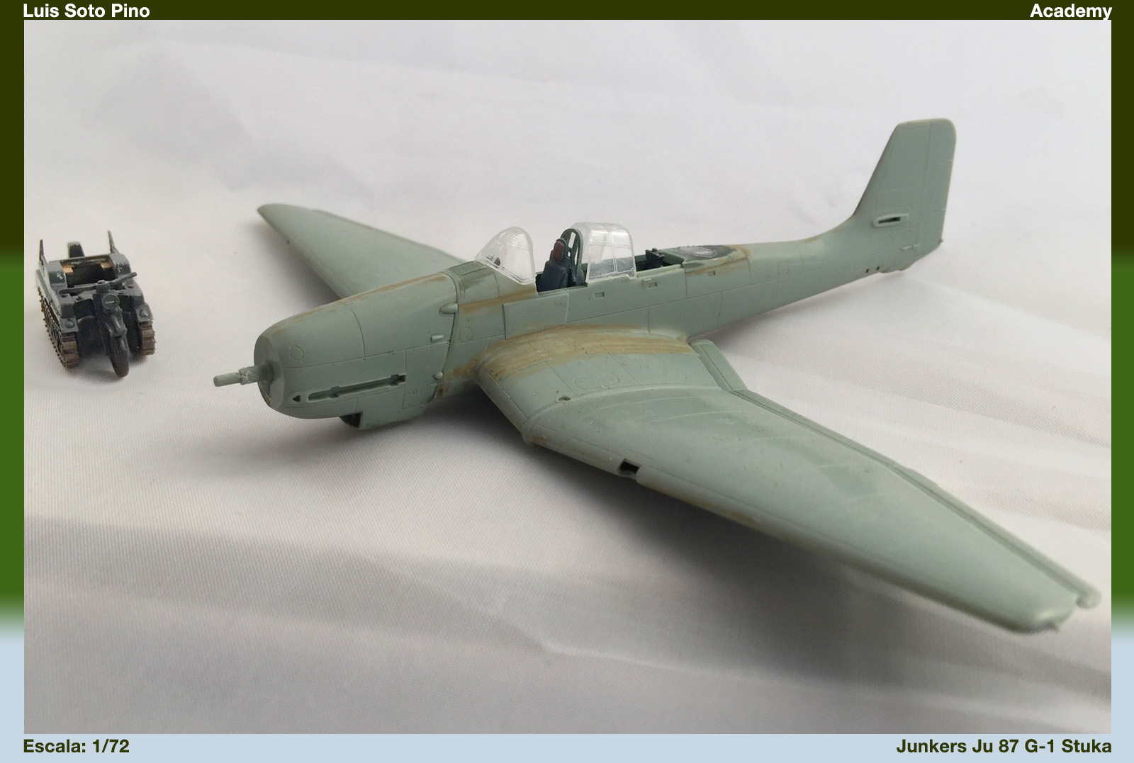 Paso a paso vortexx: Junkers Ju-87 G1 STUKA - Academy 1/72