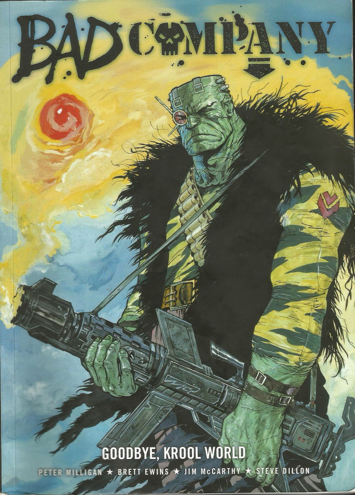 Thoughts Of A Workshy Fop: Bad Company: Goodbye Krool World (2000AD ...