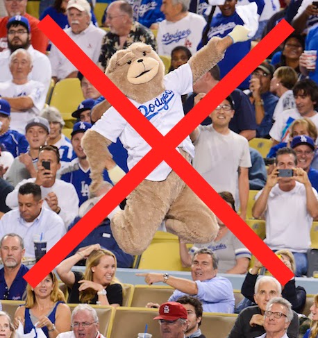 Dodgers Blue Heaven: No No No No No! No Mascot!