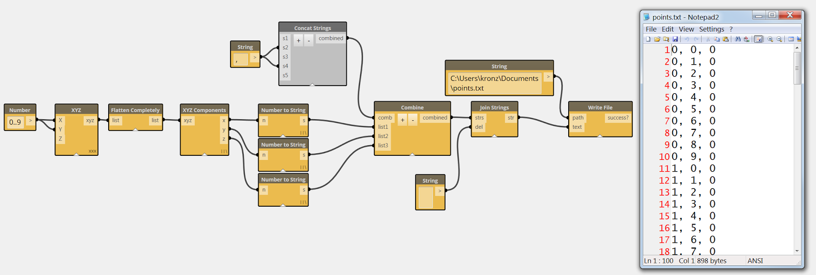 Dynamo Writing Data To Text Files Dynamo Bim