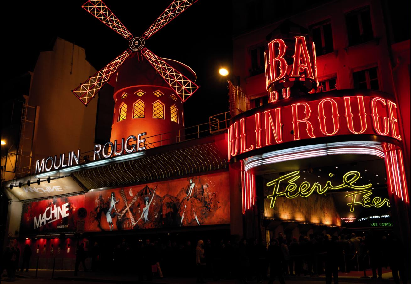 Rive Gauche: Le Moulin Rouge de Paris revisitado