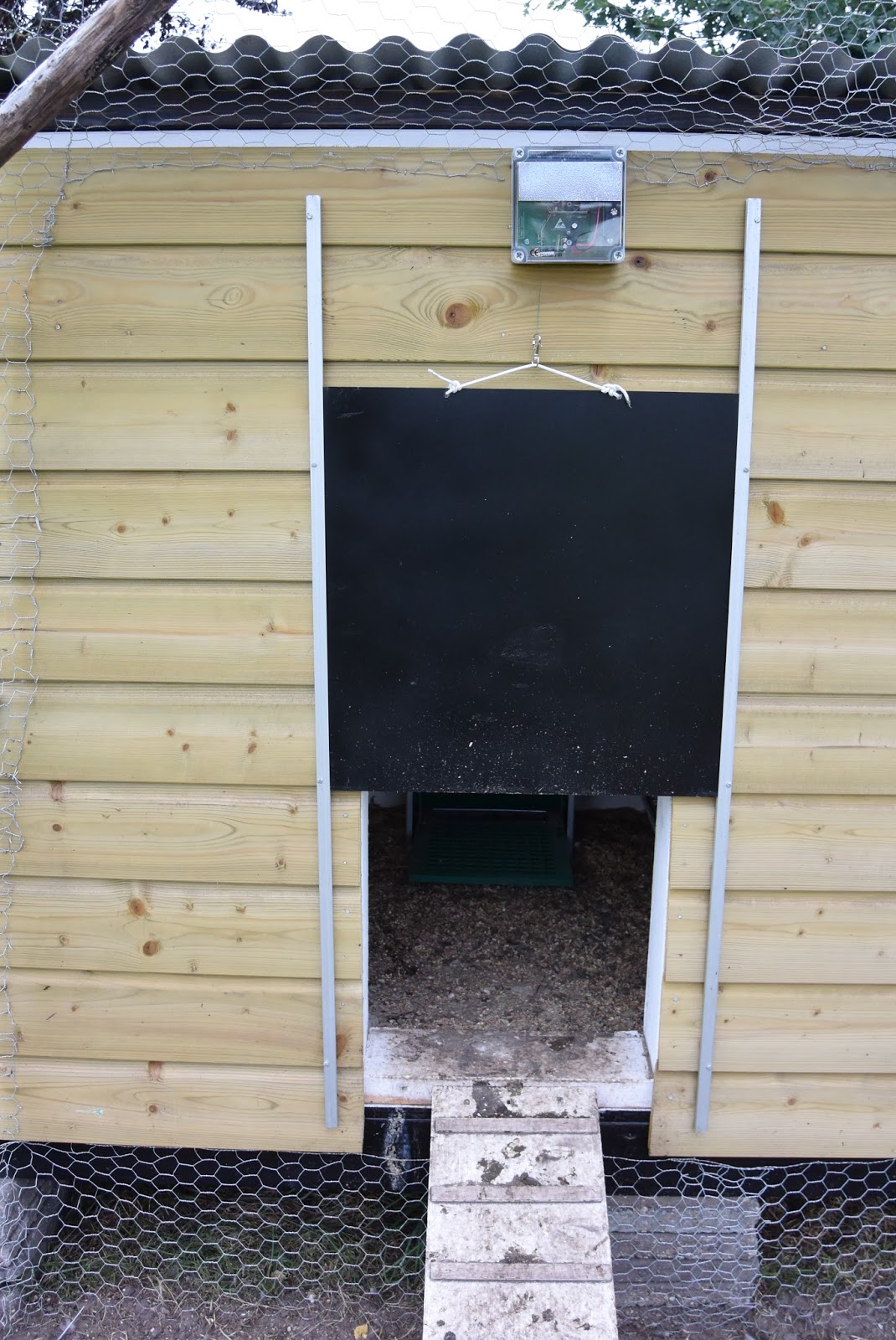 De Keuterij: Automatisch kippenluik en moestuin update