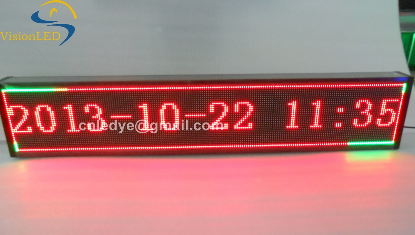 PetroLed: Full color led moving message sign Pitch 7.62mm
