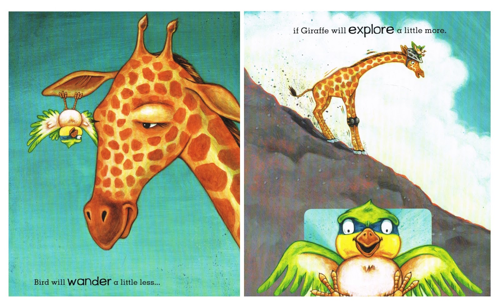 CanLit for LittleCanadians: Giraffe and Bird Together Again