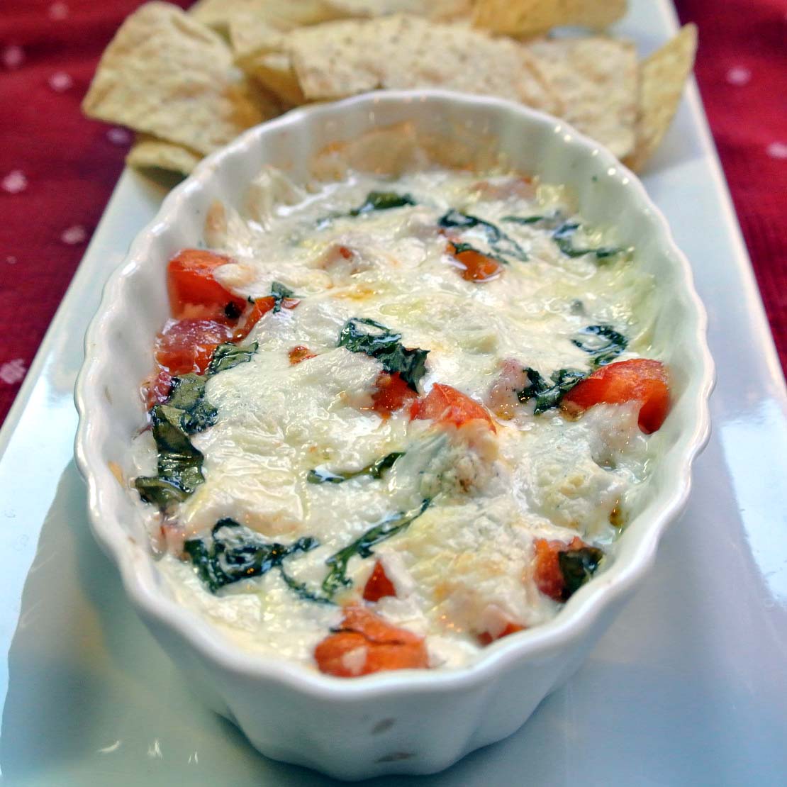 Mom, What's For Dinner?: Hot Caprese Dip - Gluten Free