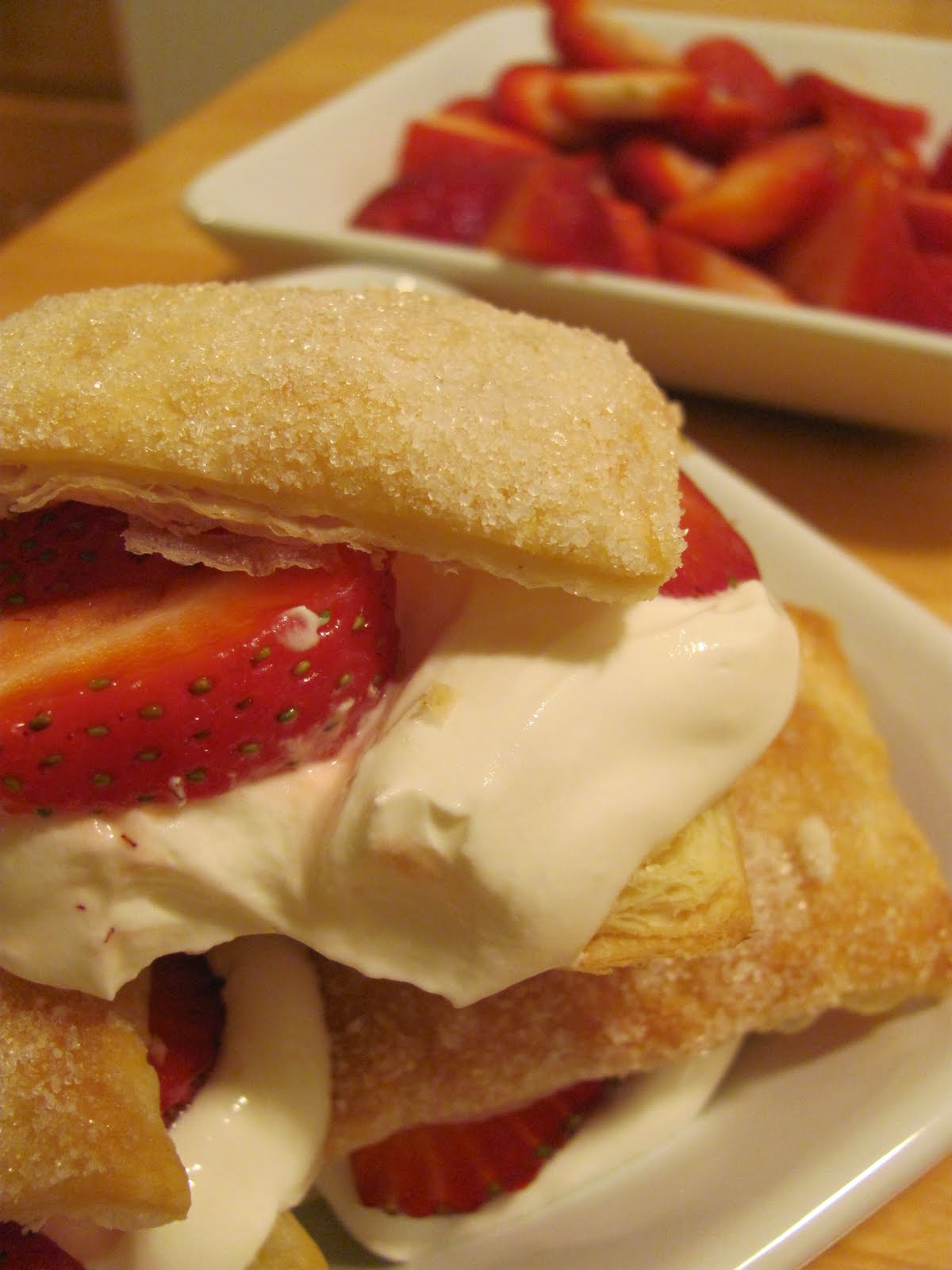 Real Kitchen. Real Life.: Strawberry Amaretto Pastries