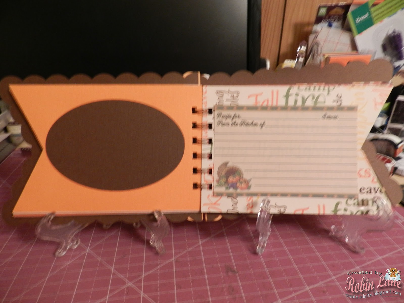 Create-A-Latte: Scrapbook Friday - Mini Album Theme