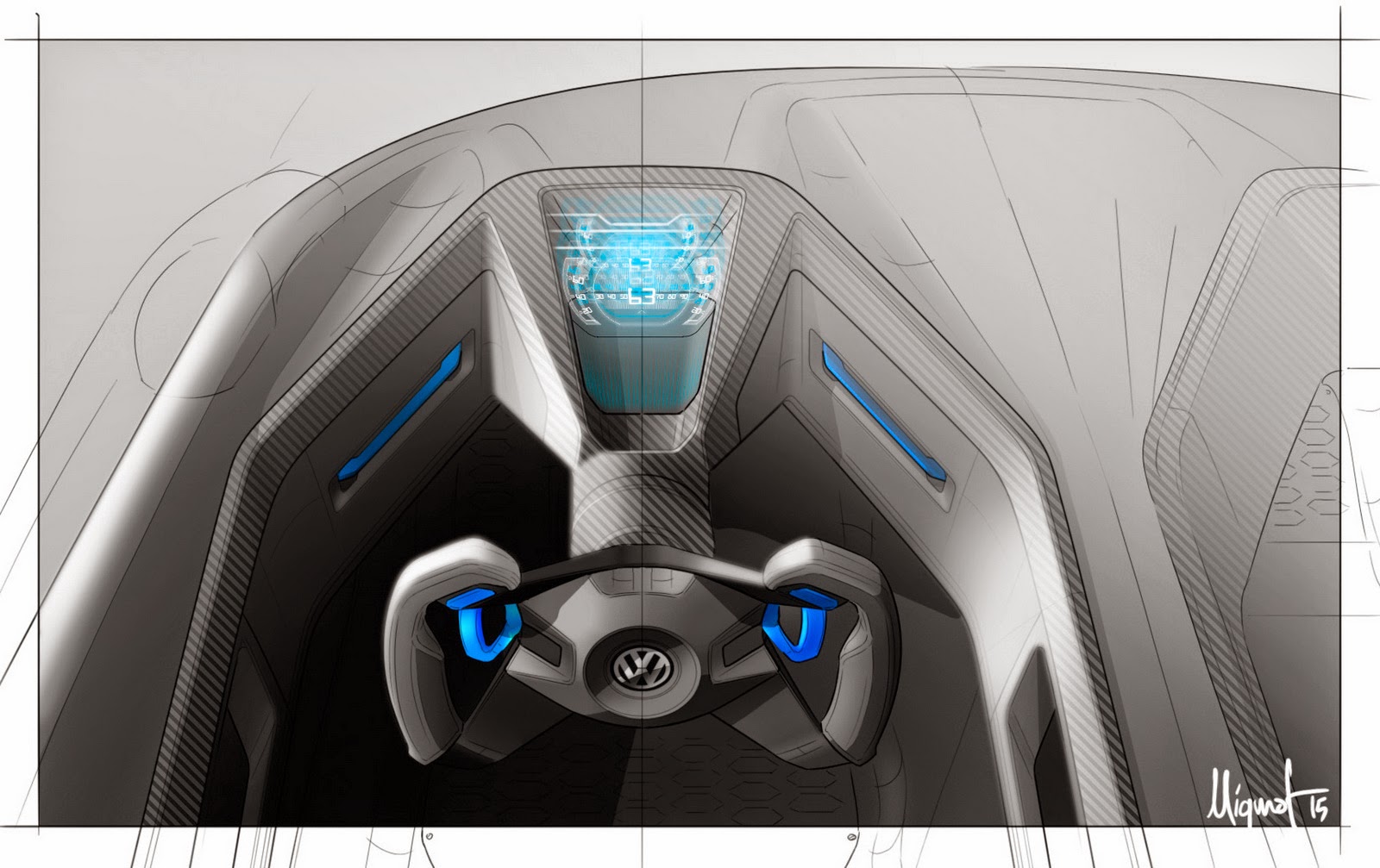 VW Golf GTE Konsept ile Geleceğe Bakış - Sekiz Silindir