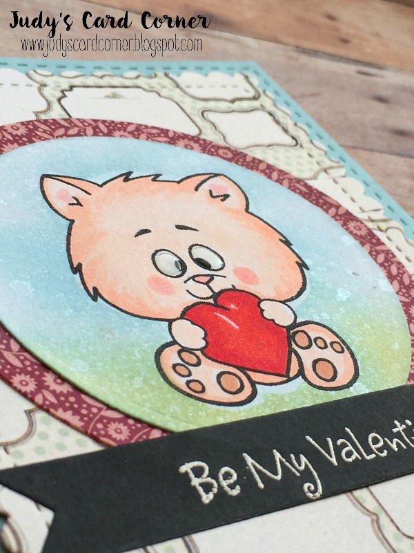 Judy's Card Corner: Gerda Steiner January Challenge - Be My Valentine