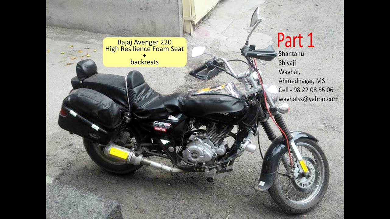 Incredible India: Bajaj avenger 220 customization and modification