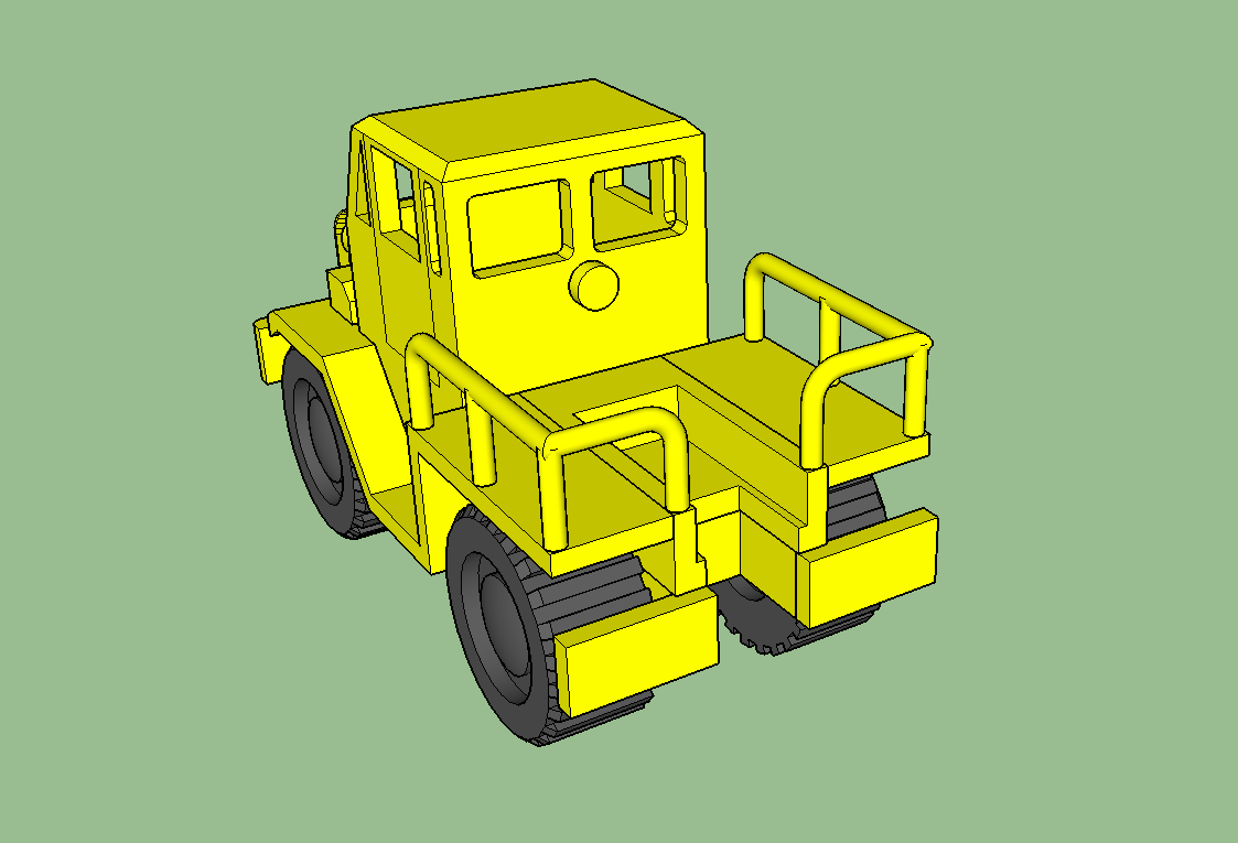 Tea and Tank: Coleman MB-4 tug tractor for US-Air Force