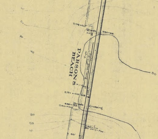 Santa Cruz Trains: Railroads of the Monterey Bay: Parsons Beach
