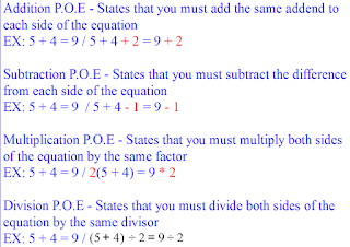Mr. Giomini's Mathematics Blog: Day 45: Math 6 - Properties of Equality ...