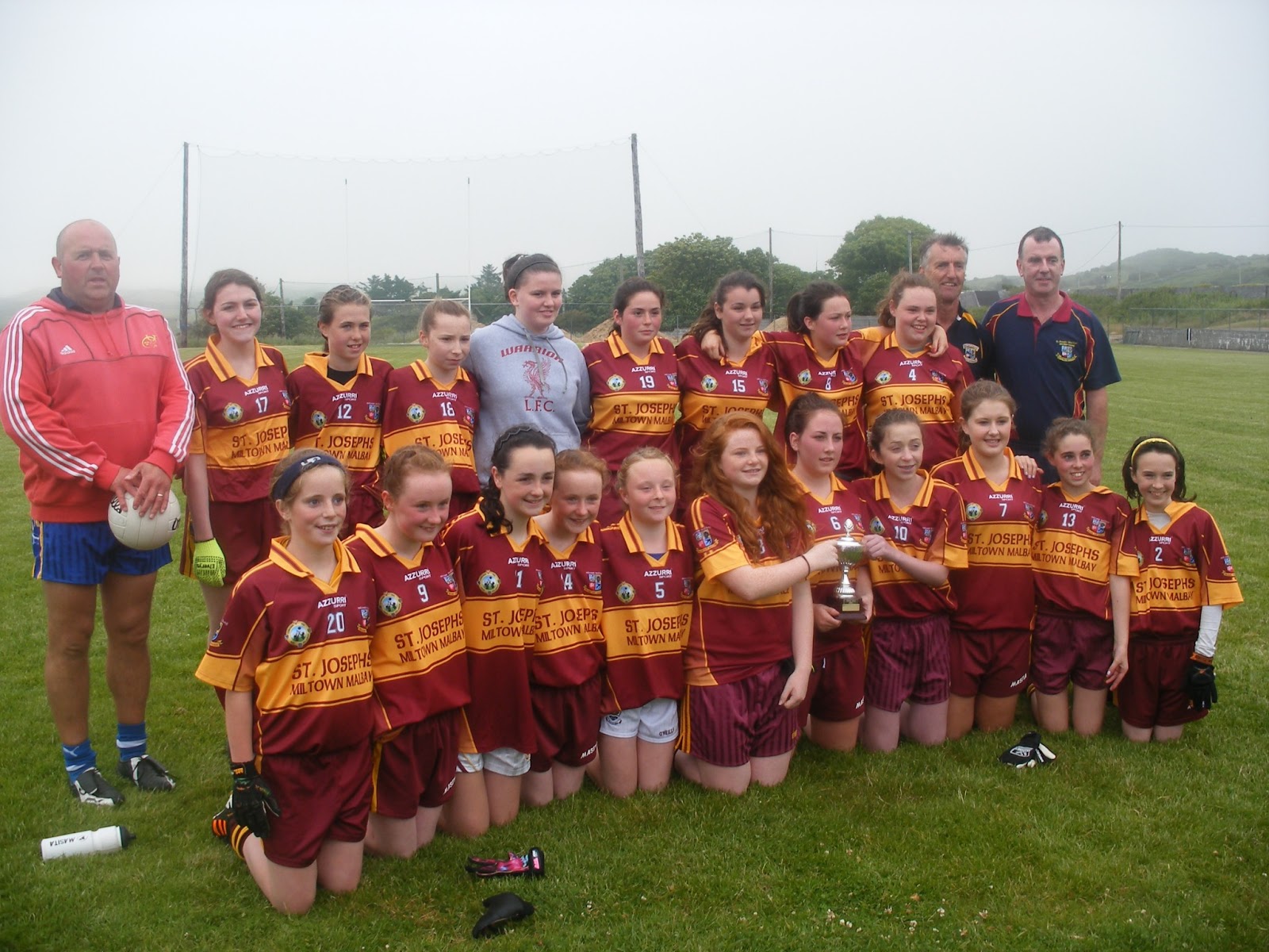 Maroon & Amber: U14 girls triumph