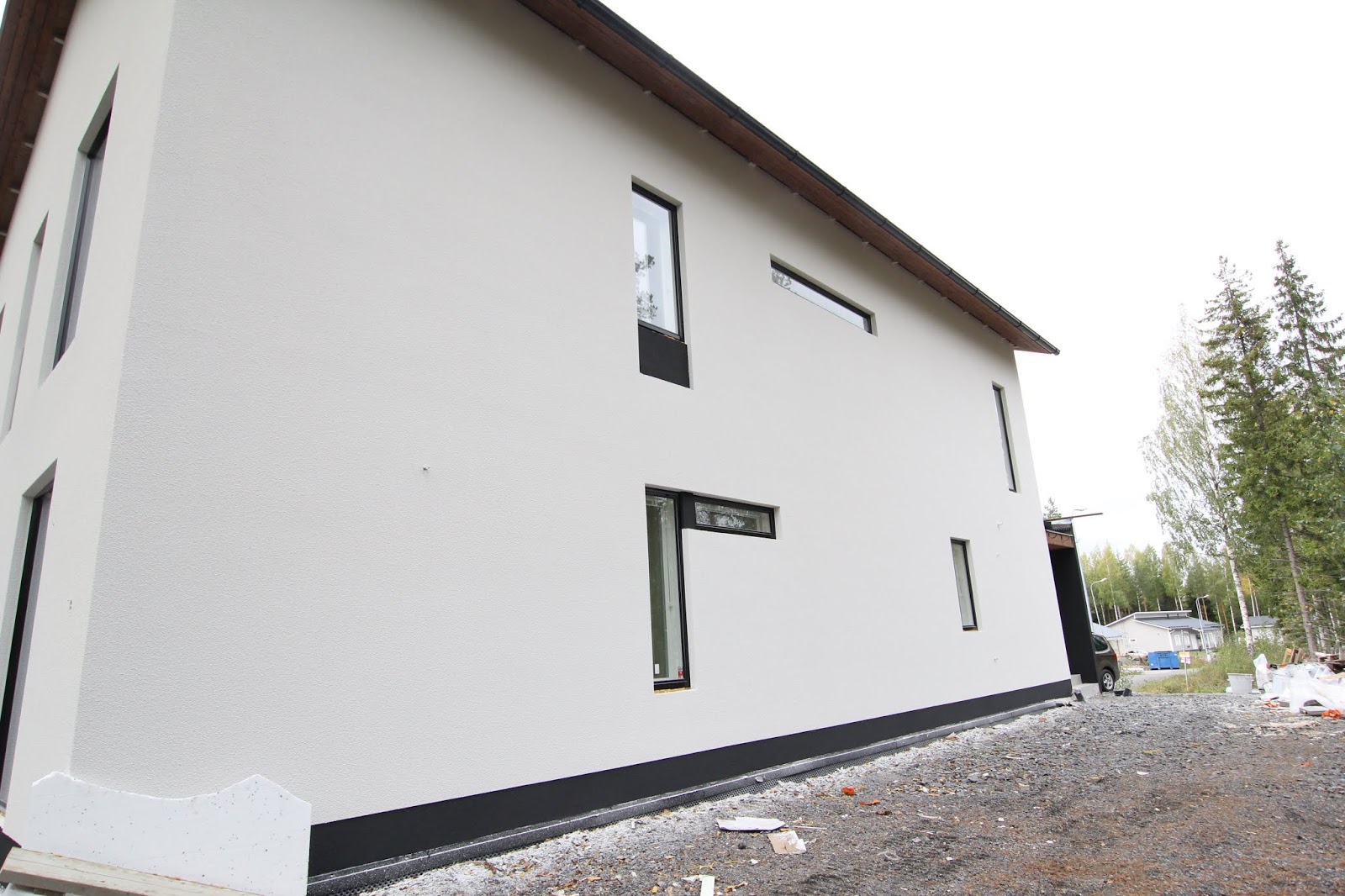 30 vuoden unelma: Ulkoseinien rappaus